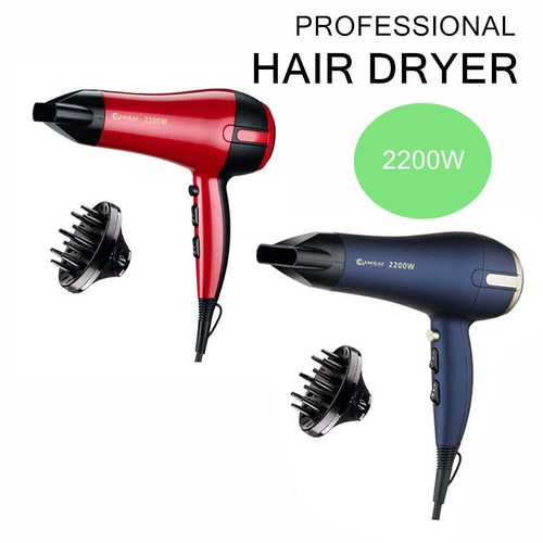 Professional Hair Dryer Blower with Diffuser Styling Concentrator Head ...