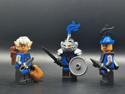 Lego Castle Black Falcon Knights Lot 3 Minifigures Lion 10305 & 21325 ...