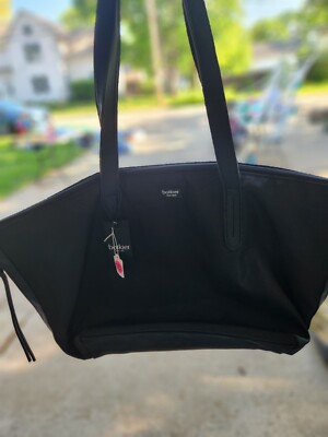 Botkier New York Women's Black Purse Large Sized Tote Bag Zippered | eBay
