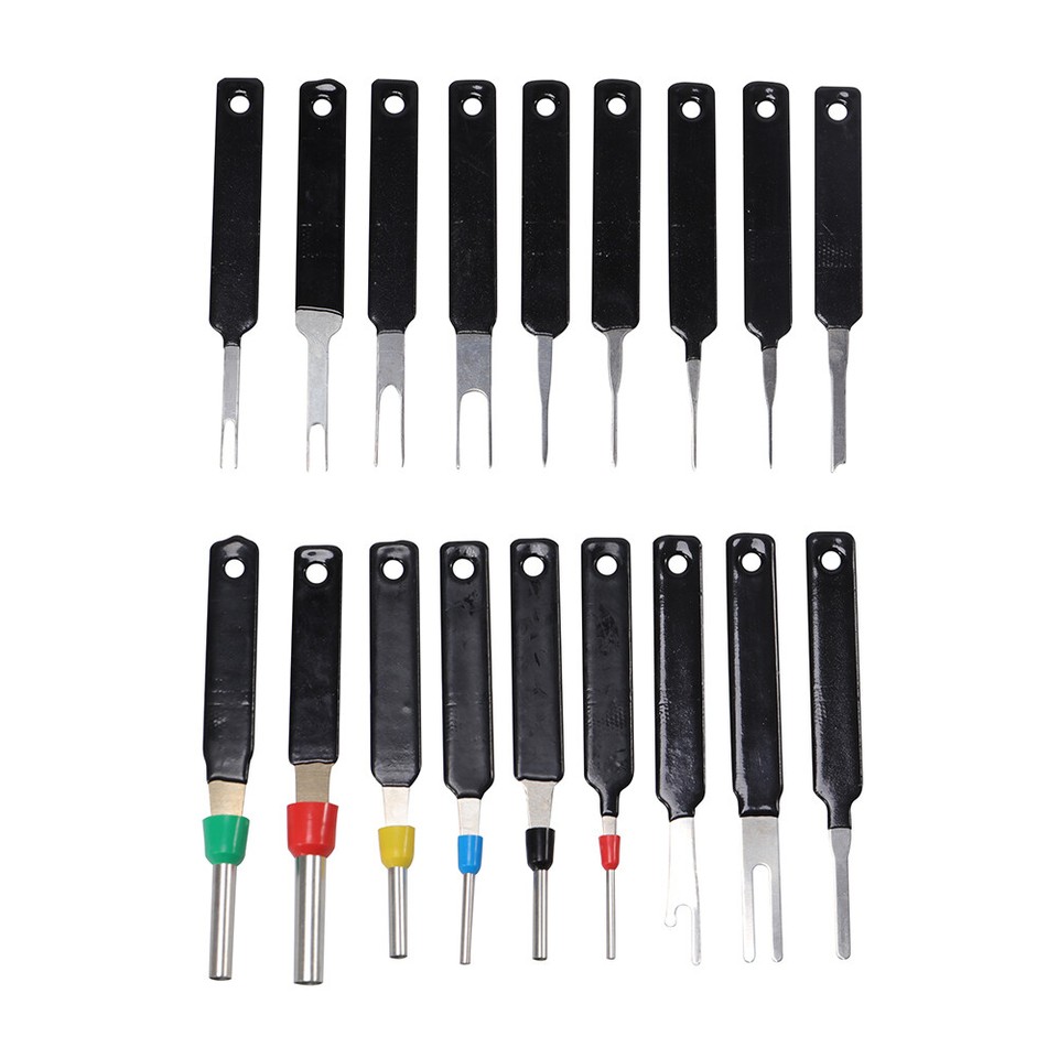 18Pcs Terminal Pin Removal Tool Kit Extractor Electrical Wire Connector ...