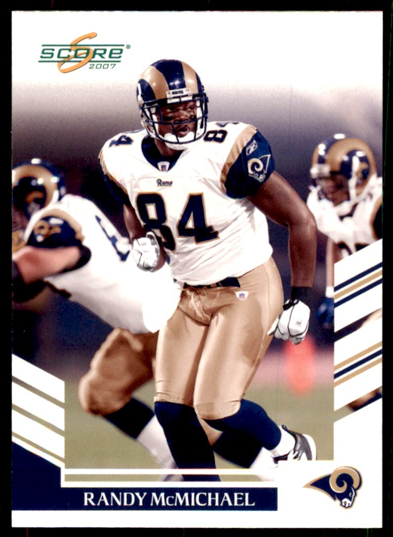 2007 SCORE RANDY MCMICHAEL ST. LOUIS RAMS #117 | eBay
