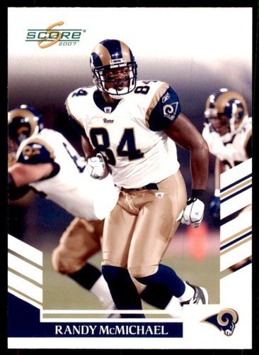 2007 SCORE RANDY MCMICHAEL ST. LOUIS RAMS #117 | eBay