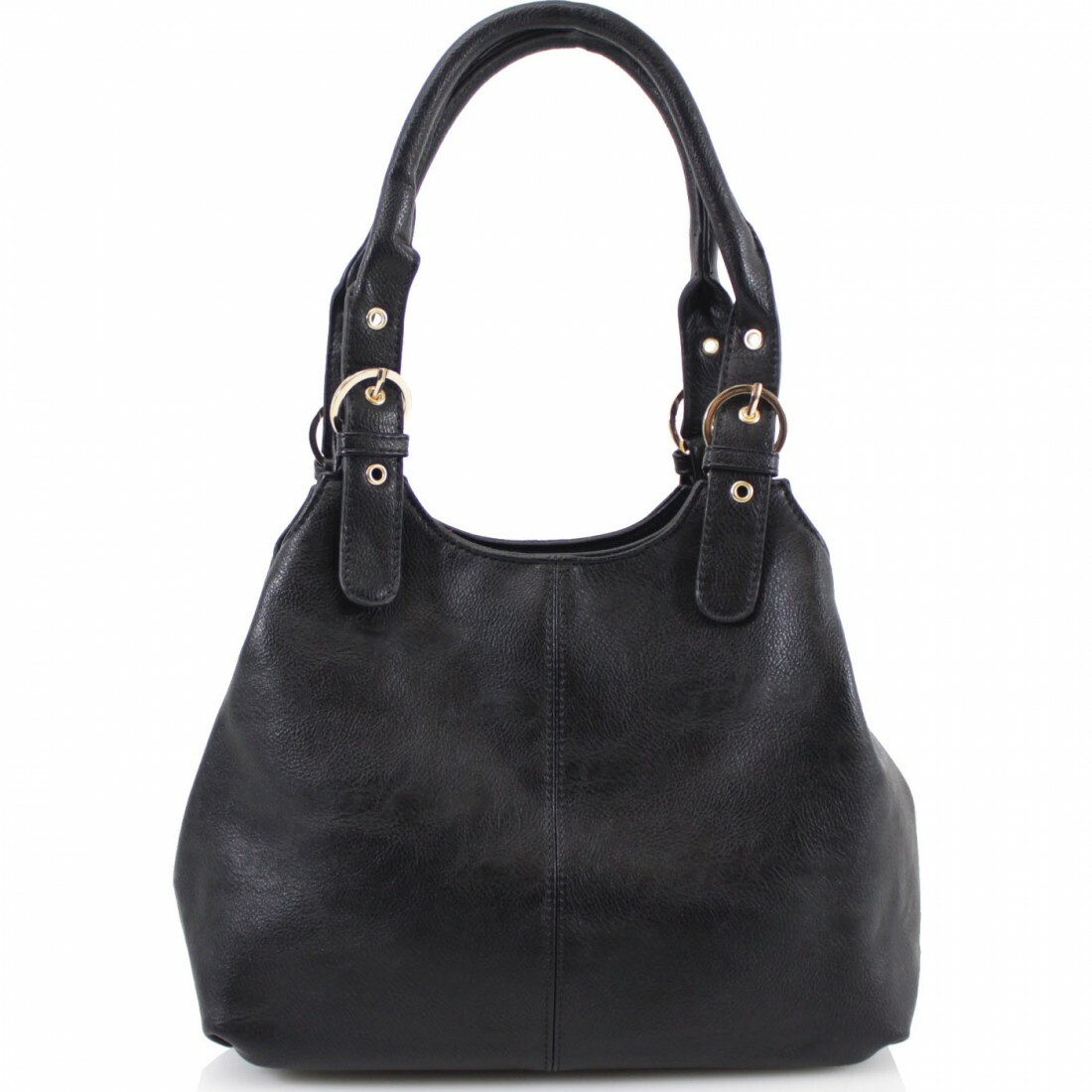 Ladies Buckled Three Sections Spacious Shoulder Handbag Women Crossbody ...