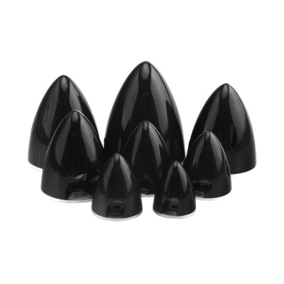 1X Carbon Fiber Spinner 2" For electric RC Airplane W/ Aluminum Back ...