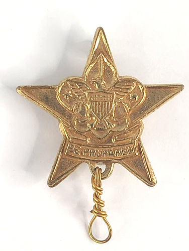 BOY SCOUTS OF AMERICA BE PREPARED EAGLE SHIELD STAR PIN - BSA | eBay