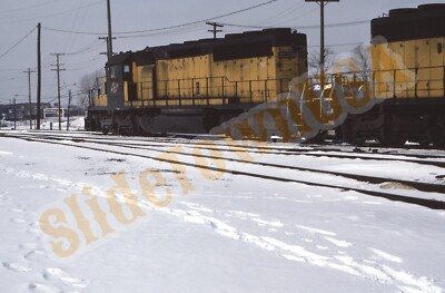 Vtg 1986 Train Slide 6890 CNW Chicago North Western Engine X2D133 | eBay