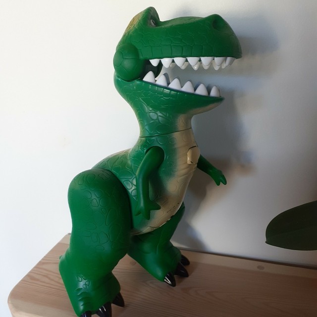 Large 26cm Toy Story Roarin Rex Dinosaur Disney Pixar Mattel 2011 X4796 ...