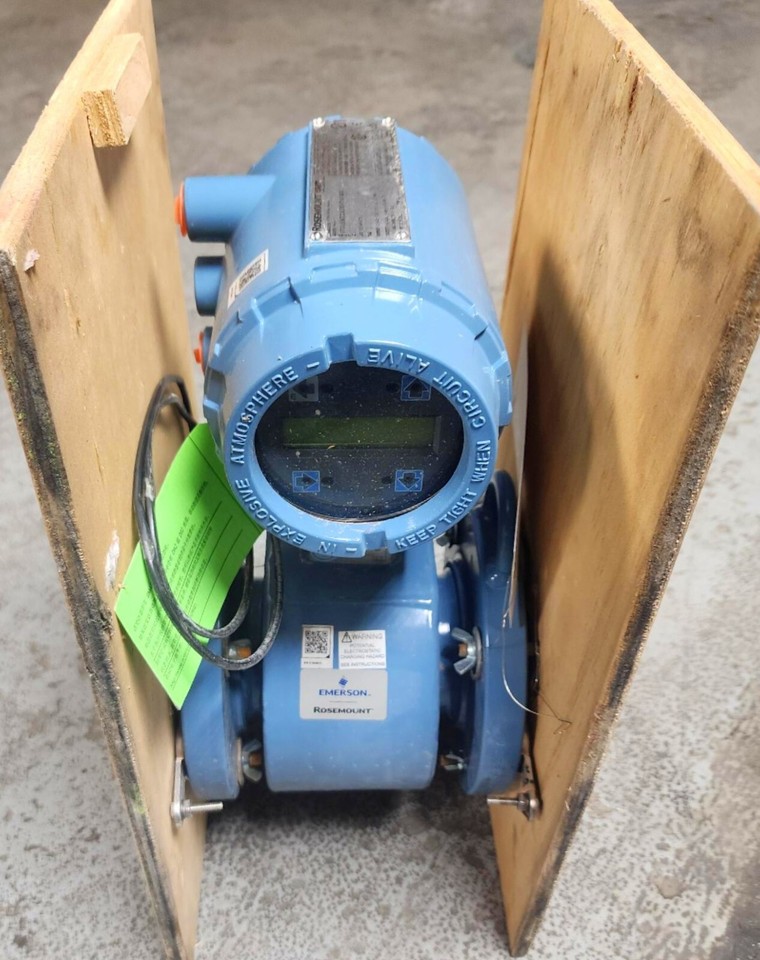 Rosemount 8705 Magnetic Flow Meter 3 inch 150, with Rosemount 8732 ...