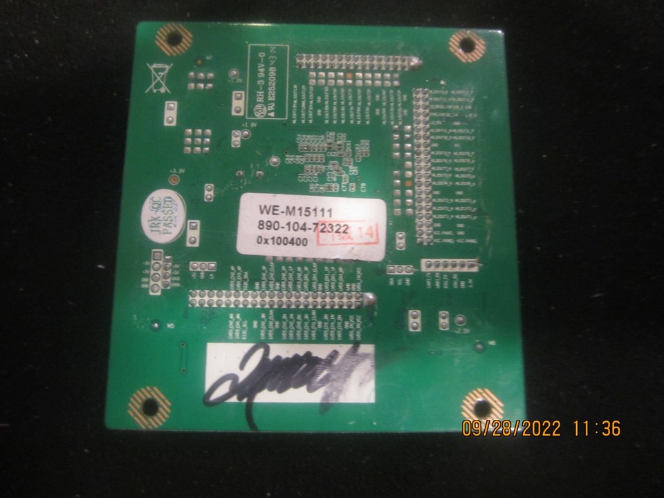 Westinghouse 48" DWM48F1Y1-C WE-M15111 890-104-72322 55T0741 FRC Board ...