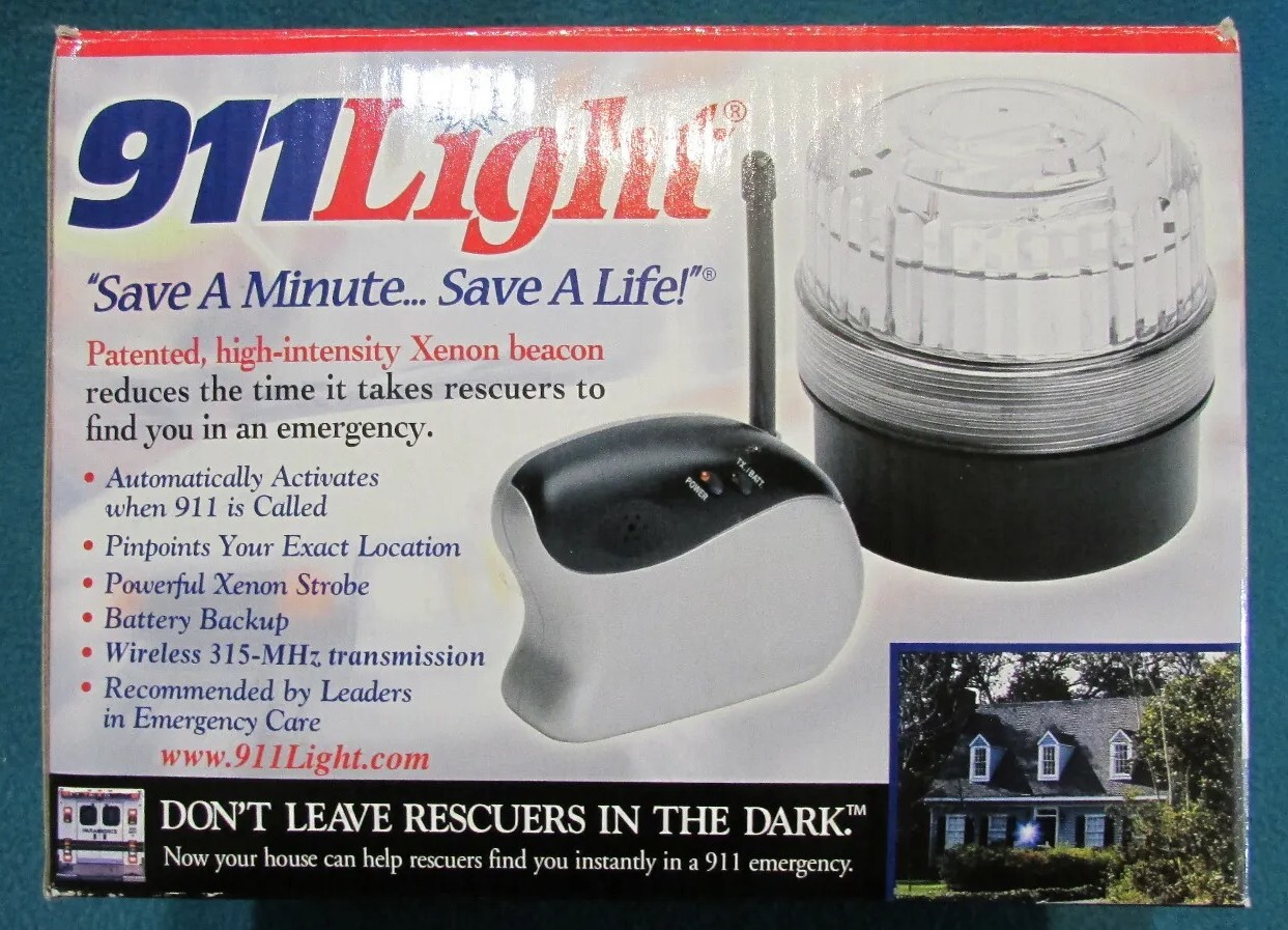 NEW NIB 911 Light Medical Emergency Call System Xenon Beacon Call Light ...
