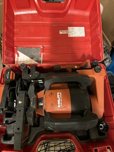 Hilti PR 30-HVSG A12 Outdoor Self Leveling Rotary Laser with PRA-30 ...