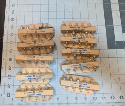 LOT OF 100 GE INCANDESCENT MINIATURE LAMP LIGHT BULB 112 (DR1D1) G2 | eBay