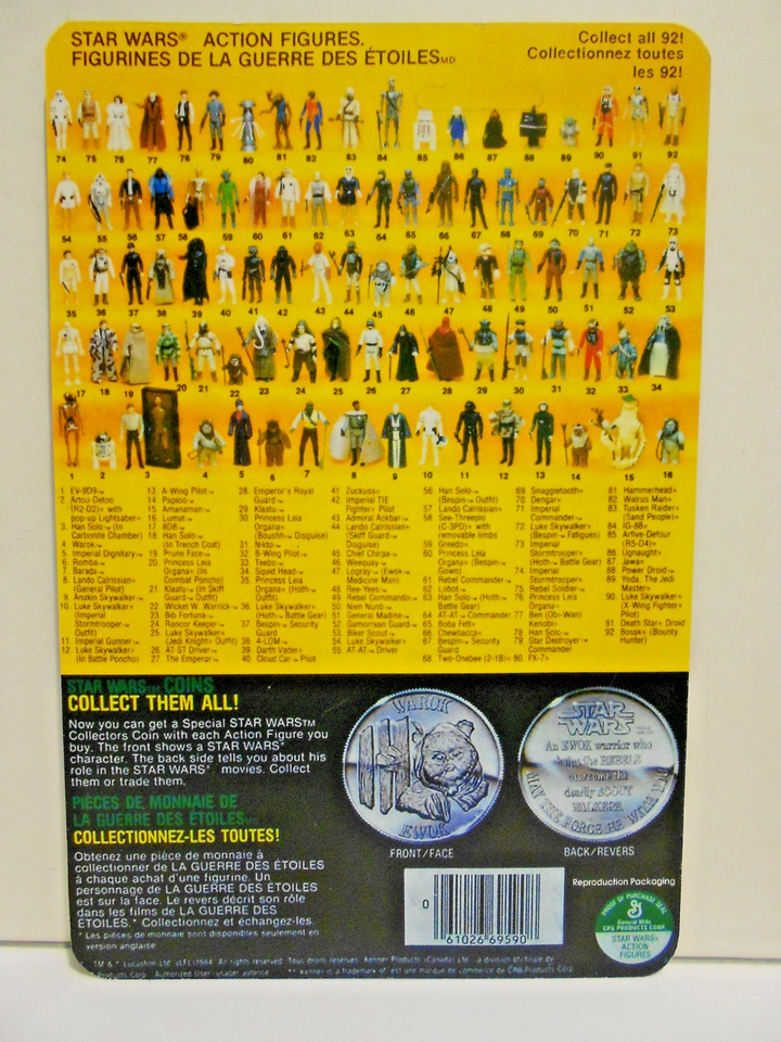 VINTAGE KENNER STARWARS BEN KENOBI RECARDED 1978 | eBay