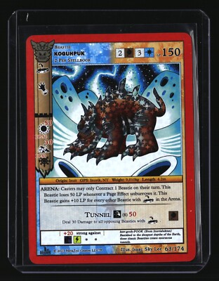 MetaZoo KOGUHPUK 63/174 Reverse Holo (2023 Native 1st Edition) NM/Mint ...