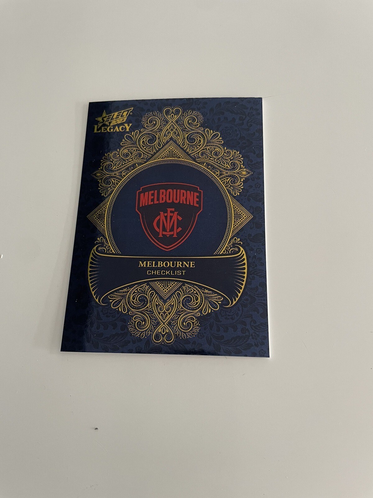 2023 SELECT LEGACY PLUS LP102 MELBOURNE DEMONS CHECKLIST #246/425 CARD ...