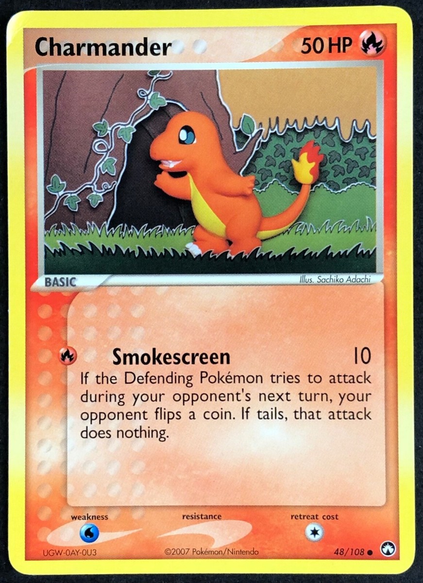 Pokemon Cards Charmander Ex