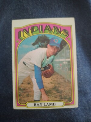1972 Topps Ray Lamb Cleveland Indians #422 Vg Read Description | eBay