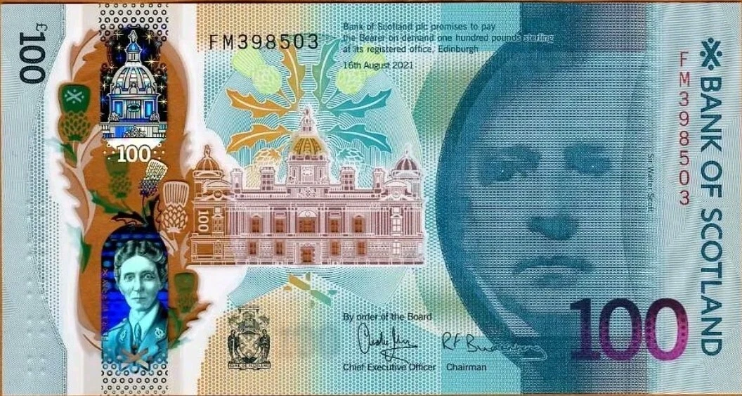 100 Pound Note Bank Of England