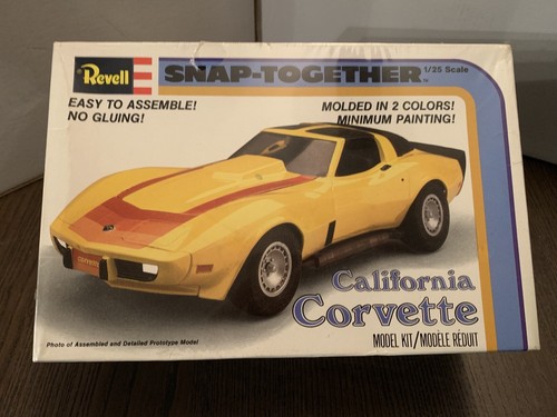 Revell 1/25th scale California Corvette model car kit Sealed | eBay