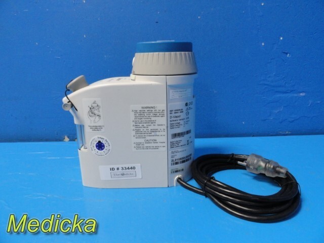 Baxter Healthcare Drager Med D-Vapor S-2000 Desflurane Vaporizer M35500 ...