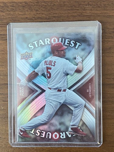 2008 Upper Deck Albert Pujols Starquest Super Rare #SQ-32 Cardinals ...