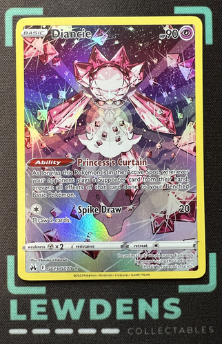 Diancie - GG13/GG70 - Ultra Rare - Crown Zenith - Pokemon Card | eBay