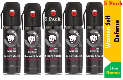5 PACK Be Safe Safety Spray 1.85oz Self Defense Protection Free ...