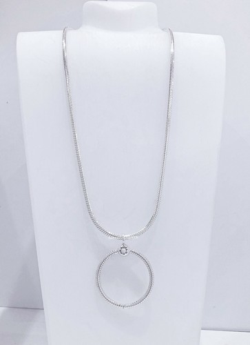 100% Authentic PANDORA 925 Moment O Pendant Charm Holder 398296 398256 ...