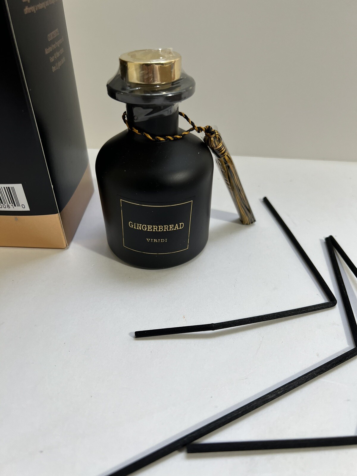 Viridi Tassled Gingerbread Reed Diffuser 4oz. | eBay