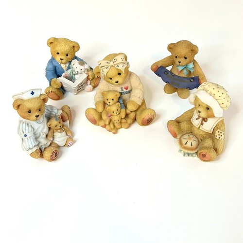 Enesco Cherished Teddies Bear Figurines Lot of 5 | eBay