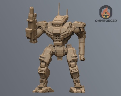 Panther Battlemaster Mini PNT-9R MWO Mech Miniature Compatible with ...