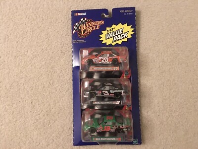 NASCAR Winners Circle 1/43 Value Pack Dale Earnhardt Tony Stewart Bobby ...