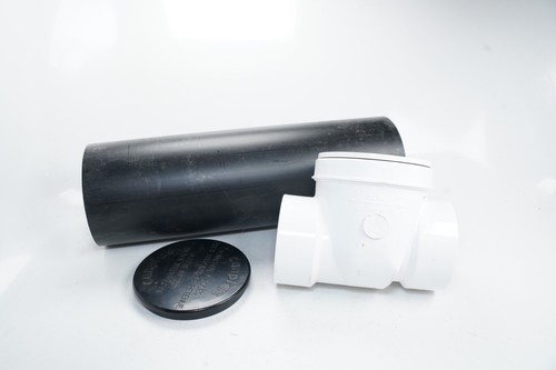 New Canplas Plumbing 223290W Pvc 3'' & 16'' Sleeve + Lid 223283W ...