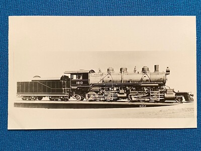 Great Northern Railway Train Engine Locomotive No. 1810 Antique Photo ...