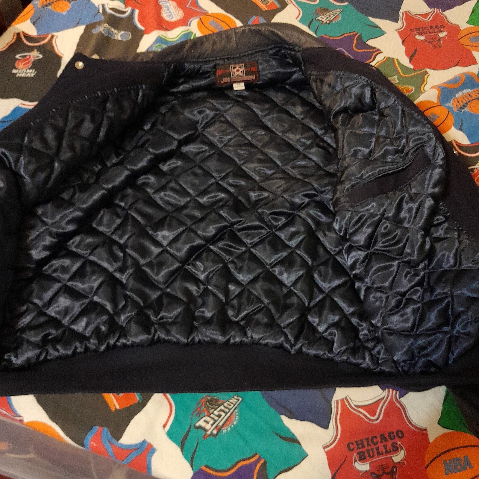 JH design (jeff hamilton) Seattle Mariners jacket Leather/Wool Mens ...