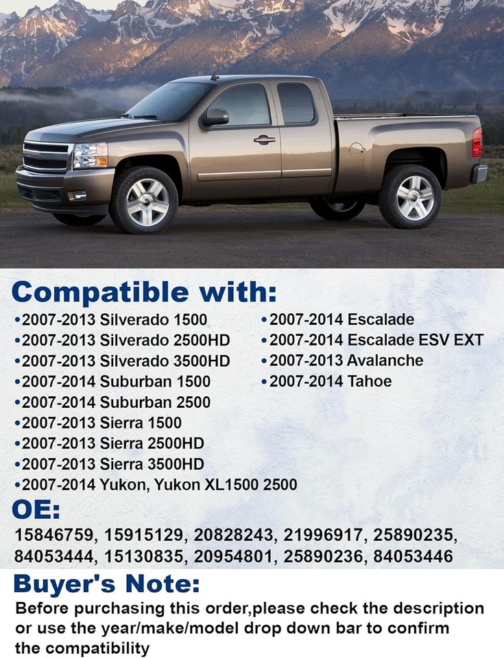 Front Rear Left & Right Exterior Door Front Rear Left & Right(4 Door ...