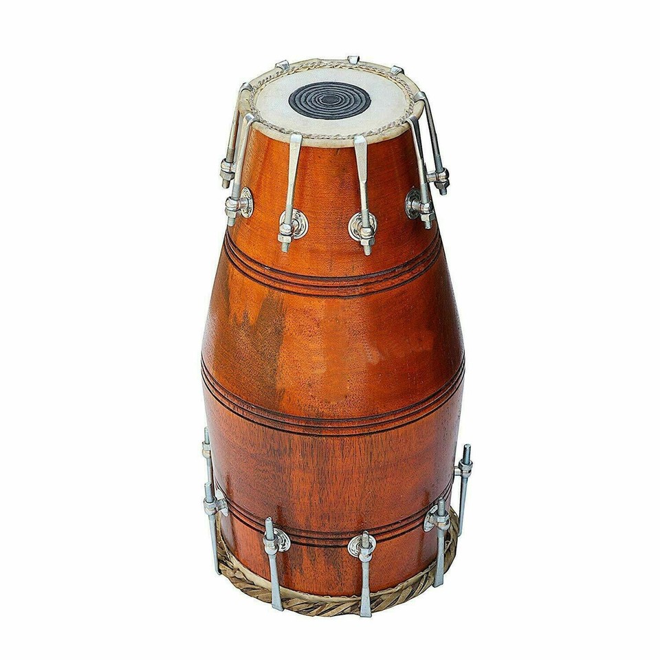 Professional Dholak Drum Long Naal– Handcrafted Percussion Instrument ...
