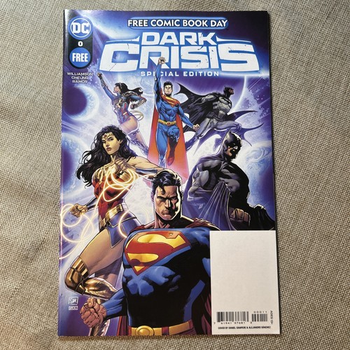 DC 2022 DARK CRISIS SPECIAL EDITION Comic Book Issue # 1 One Shot FCBD ...