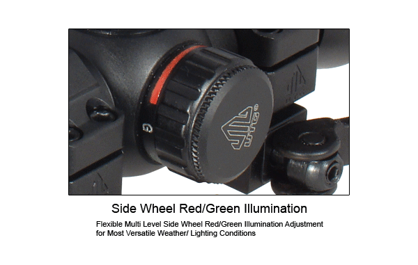 Leapers 3-9x32 CQB Bug Buster Rifle Scope Rings & Sunshade - SCP ...