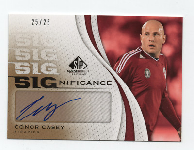 2011 SP Game Used MLS Significance Conor Casey auto 25/25! Colorado ...