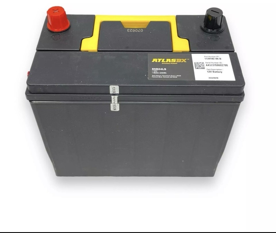 Tesla Model 3 & Y New Oem 2025Date Atlasbx 85B24LS 12v lead acid ...