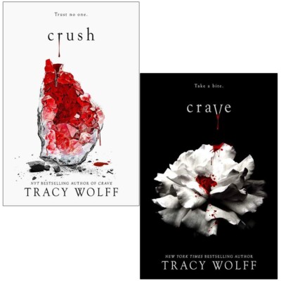 Crave Series Books 1 - 2 Collection Set by Tracy Wolff (Crave & Crush ...