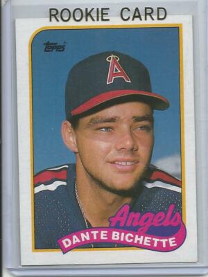 1989 Topps Dante Bichette Rookie Card RC #761 Mint (Bo Bichette's Dad ...