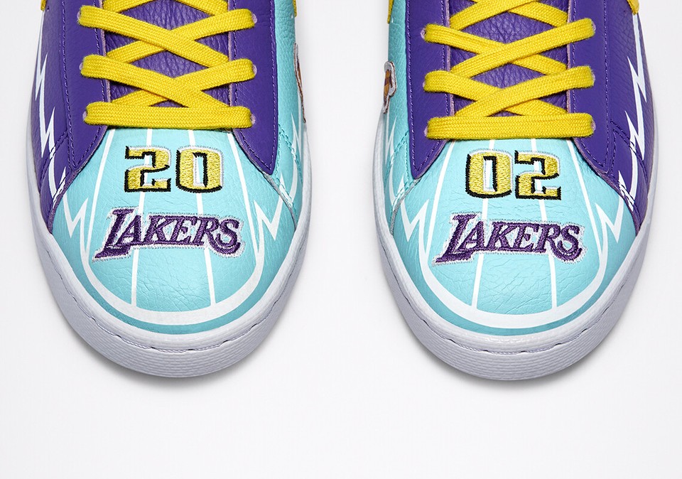 Converse Pro Leather Chinatown Market NBA Los Angeles Lakers Size 14 | eBay