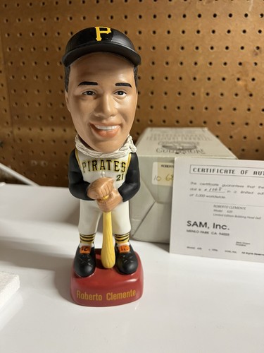 Roberto Clemente SAM bobblehead nodder Pittsburgh Pirates | eBay