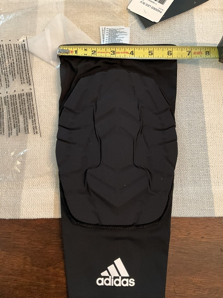 Adidas Techfit Compression Padded Leg Sleeve Basketball Black XL NWT | eBay
