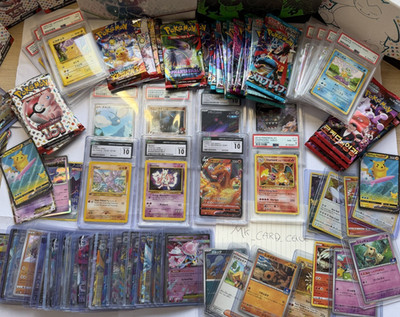 Pokemon card bundle, Guaranteed Sealed pack, 8x Holo/rare , 35+cards ...