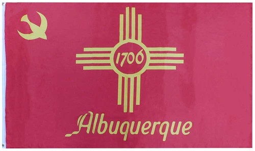 3x5 Albuquerque New Mexico Premium 100D 3'x5' Woven Poly Nylon Flag ...