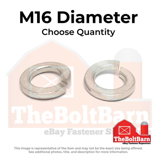 M16 A4-70 Stainless Steel Split Lock Washers (Pick Quantity) | eBay
