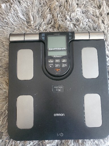 Omron HBF-516B Scale & Full-Body Sensor With LCD - Black for sale ...
